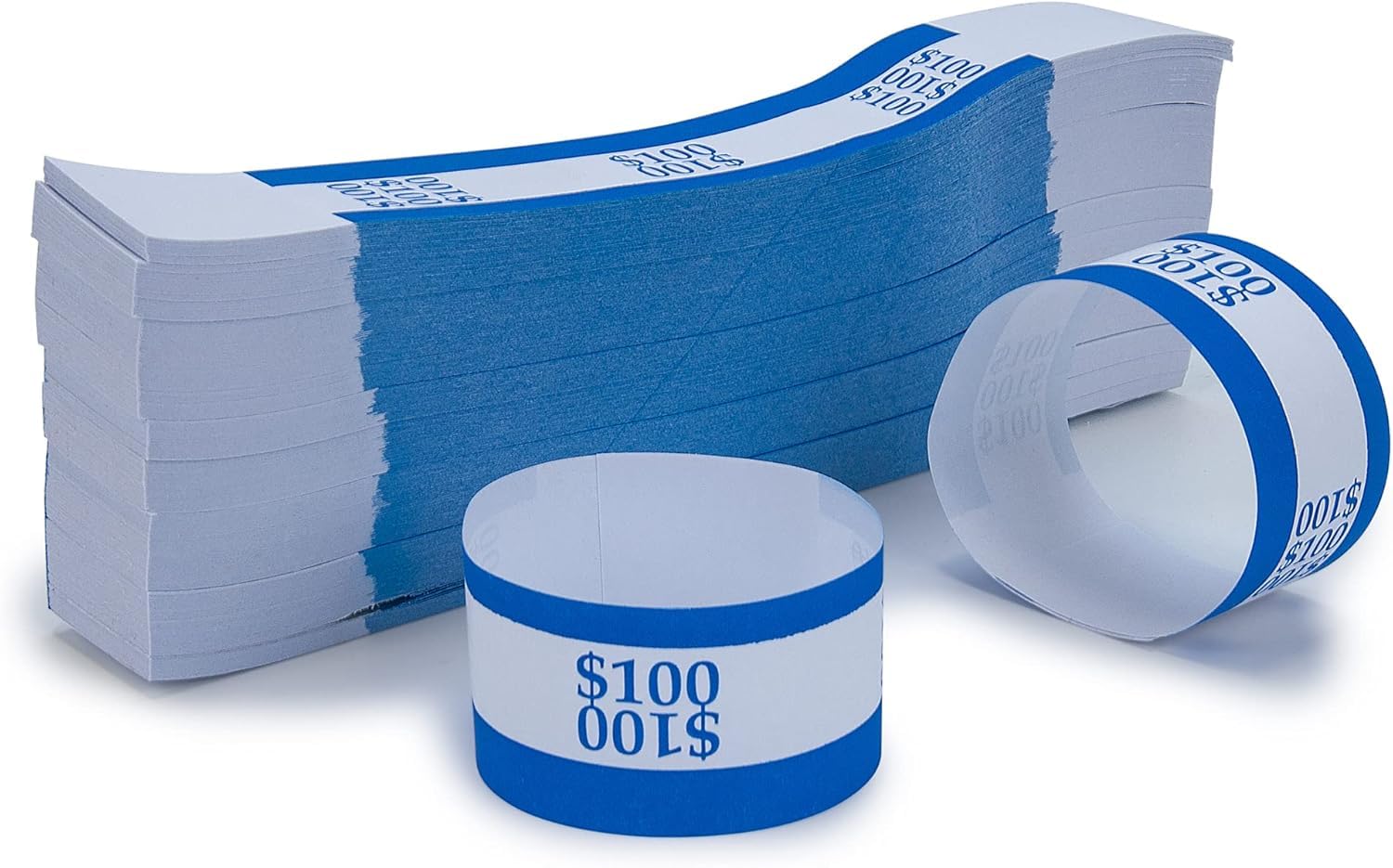 Amazon.com : L LIKED Money Band Self Sealing Currency Straps for Bill ...