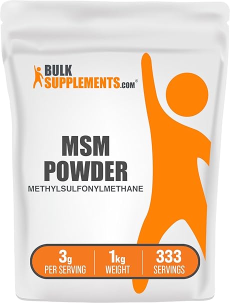 Amazon.com: BulkSupplements.com MSM Powder - Methylsulfonylmethane, MSM ...