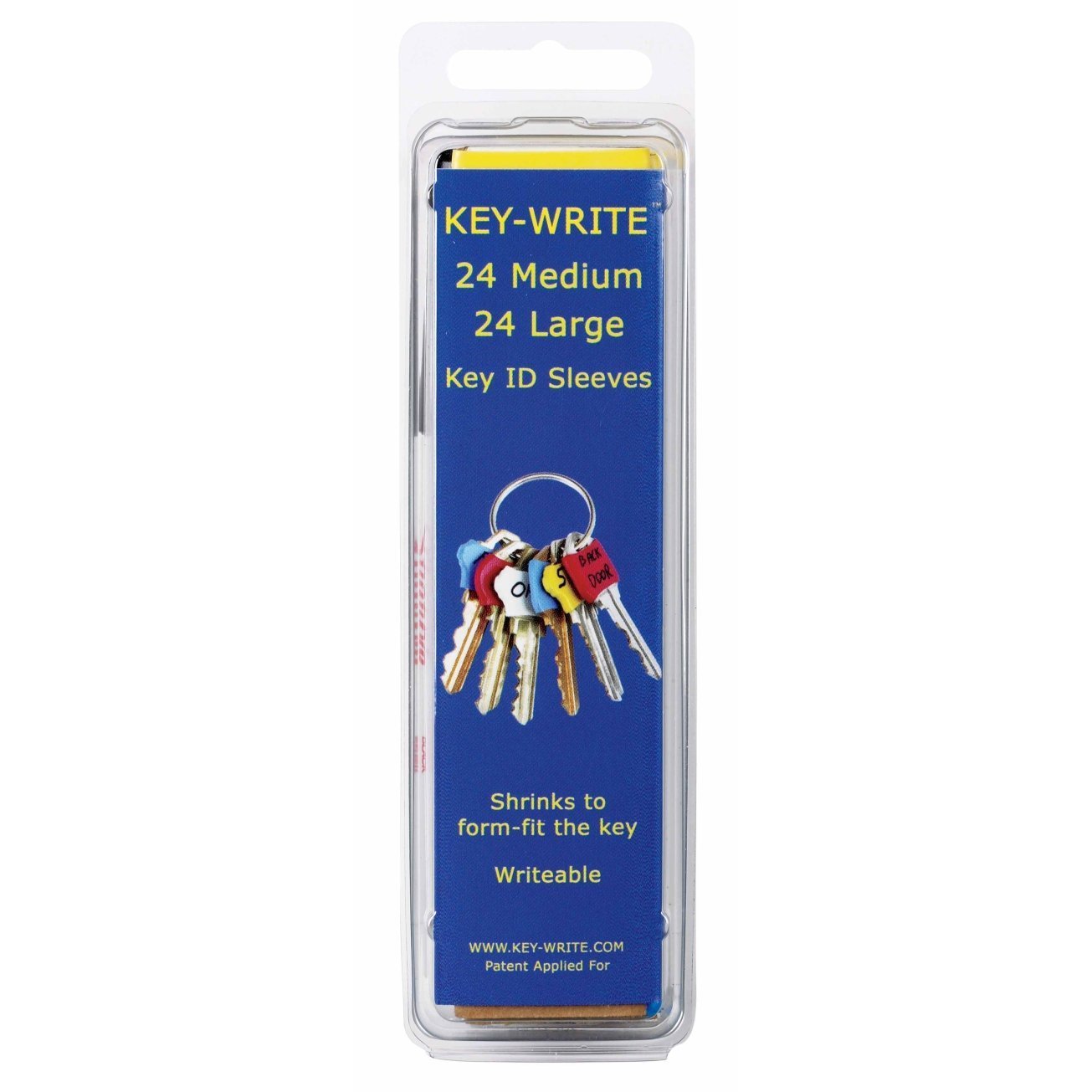 Amazon.com: Key-Write Plastic Assorted Key Sleeve : Toys & Games