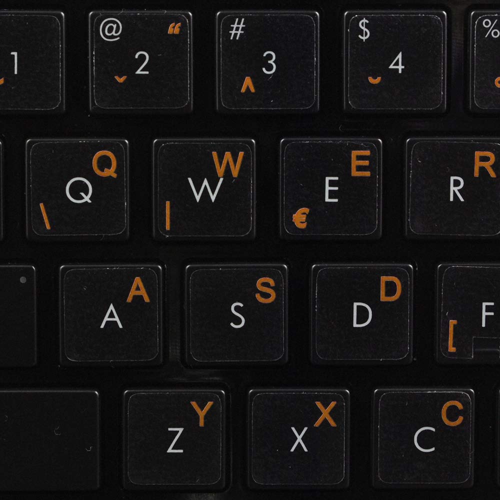 Croatian Slovenian Keyboard Labels Layout On Transparent Background ...