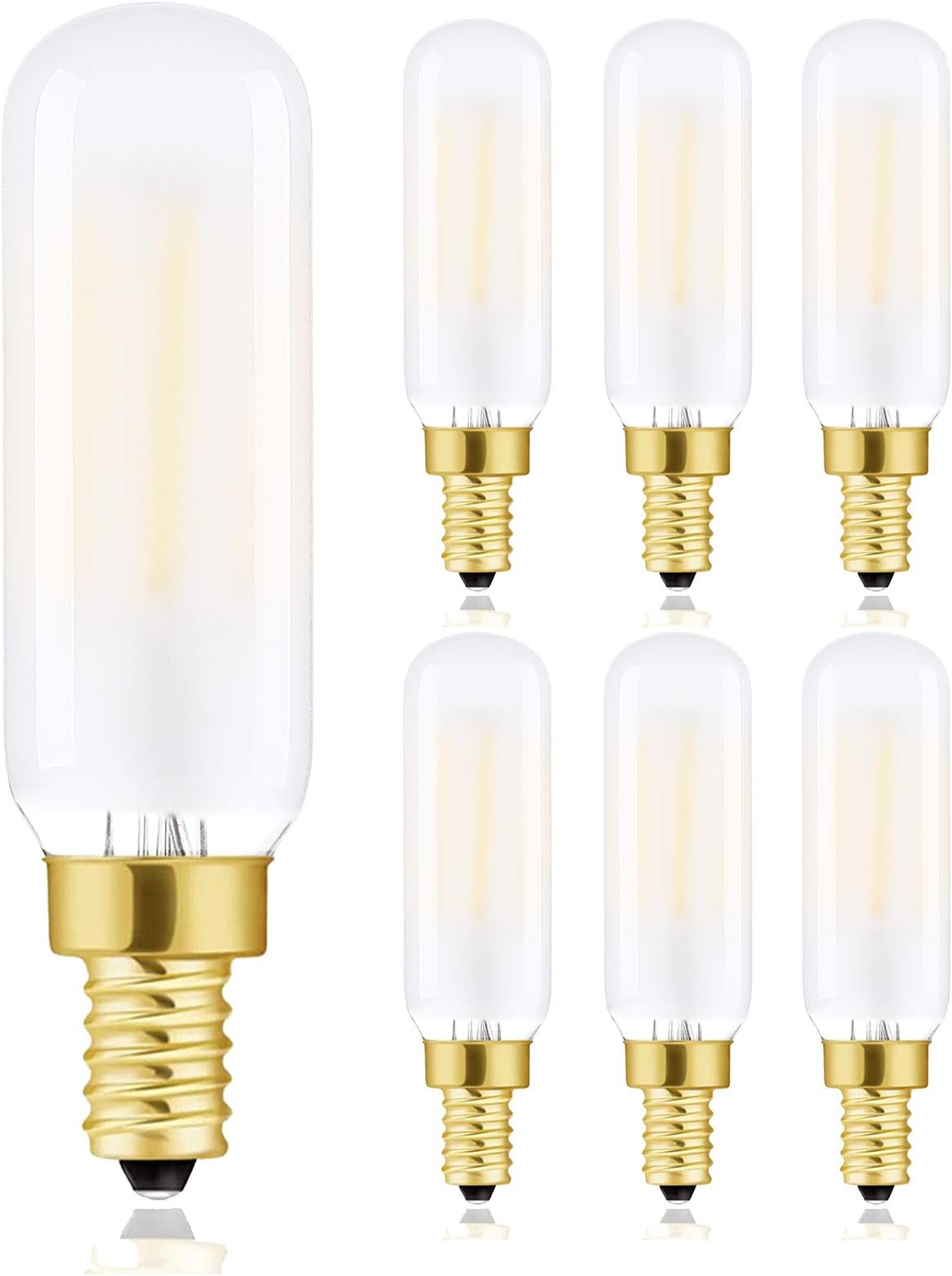 Dimmable G14 Candelabra LED Filament Bulb, DORESshop 40W Equivalent (4W ...