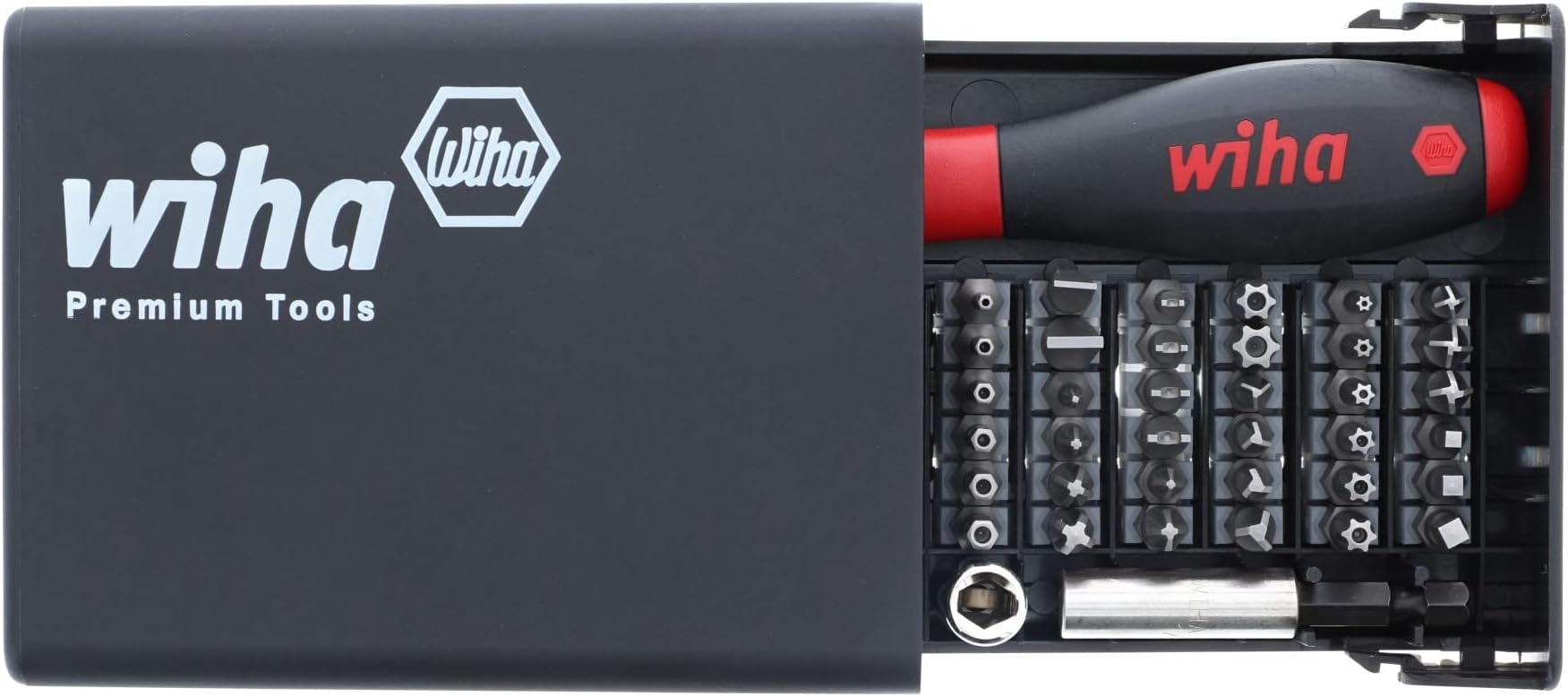 Wiha 71990 Standard Security Bit Set, 39 Piece - Screwdriver Bit Sets ...