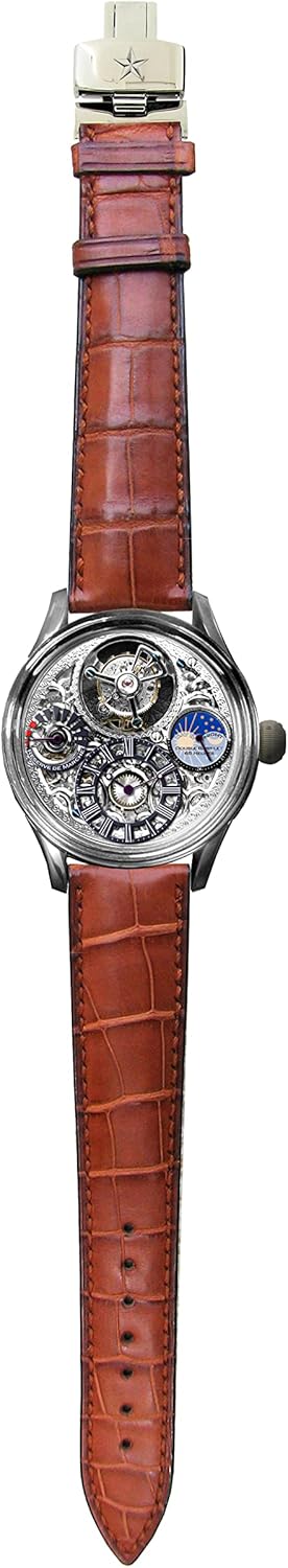 Amazon.com: KULTUhR Center Tourbillon with Palladium Plated ...