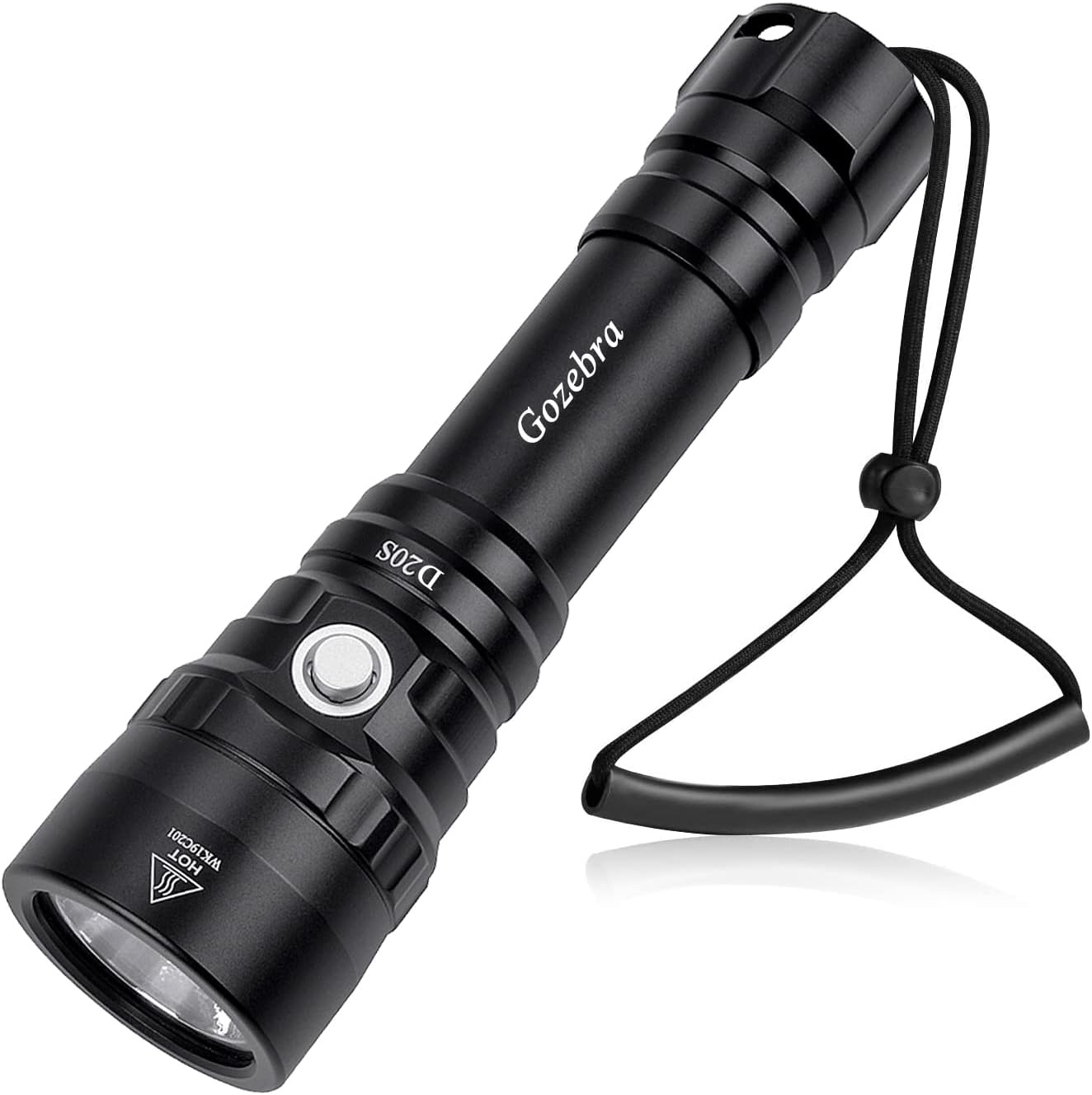 Amazon.com: GoZebra Dive Light, D20S 2000 Lumen Super Bright Scuba ...
