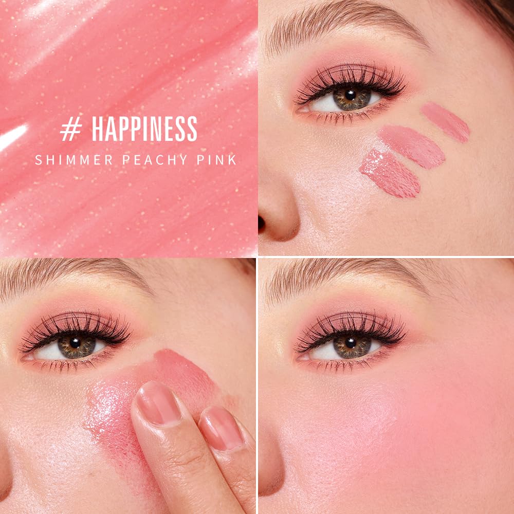 Snapklik.com : Soft Cream Blush Makeup, Liquid Blush For Cheeks ...