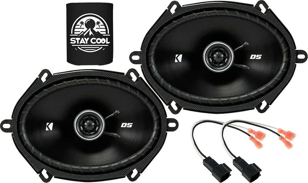 Amazon.com: KICKER CS Series CSC68 6 x 8 Inch Car Audio System Speaker ...