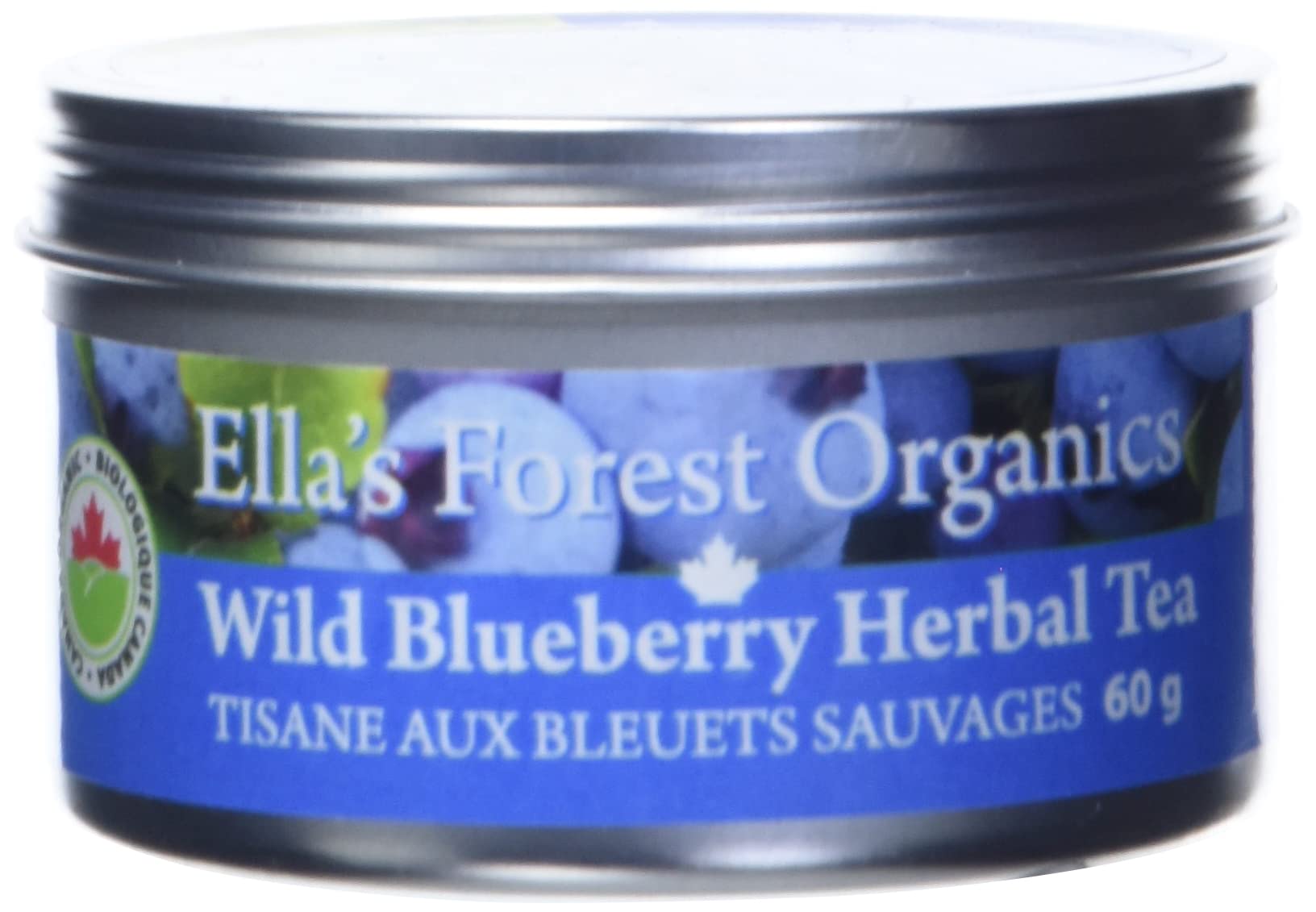 Buy Ella’s Forest s Wild Blueberry Tea, & Caffeine-Free al Blueberry ...