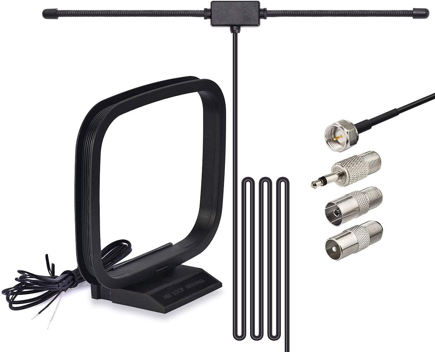Amazon.com: HiFi AM/FM Loop Antenna with mini connector for Sony Sharp ...