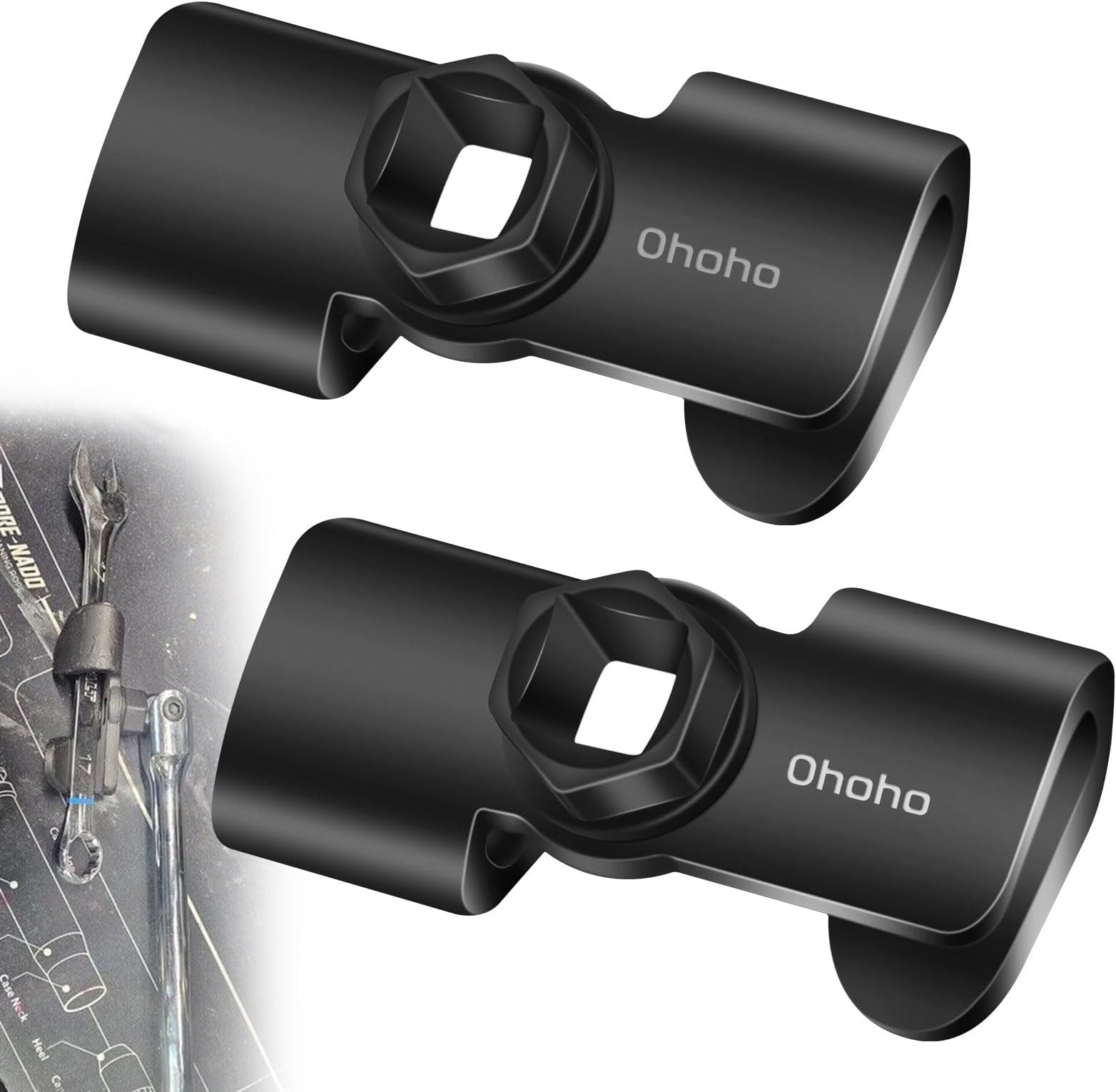 HSM3 Universal Wrench Extender Adaptor - 1/2 Inch Drive and 21mm Hex ...