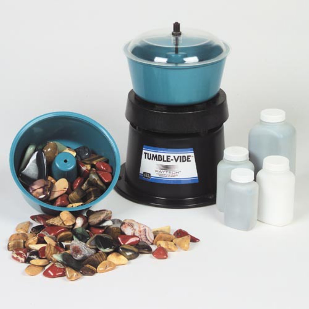 Amazon.com: Raytech Rock Polishing Kit 8” Dia. Bowl Blue : Health ...