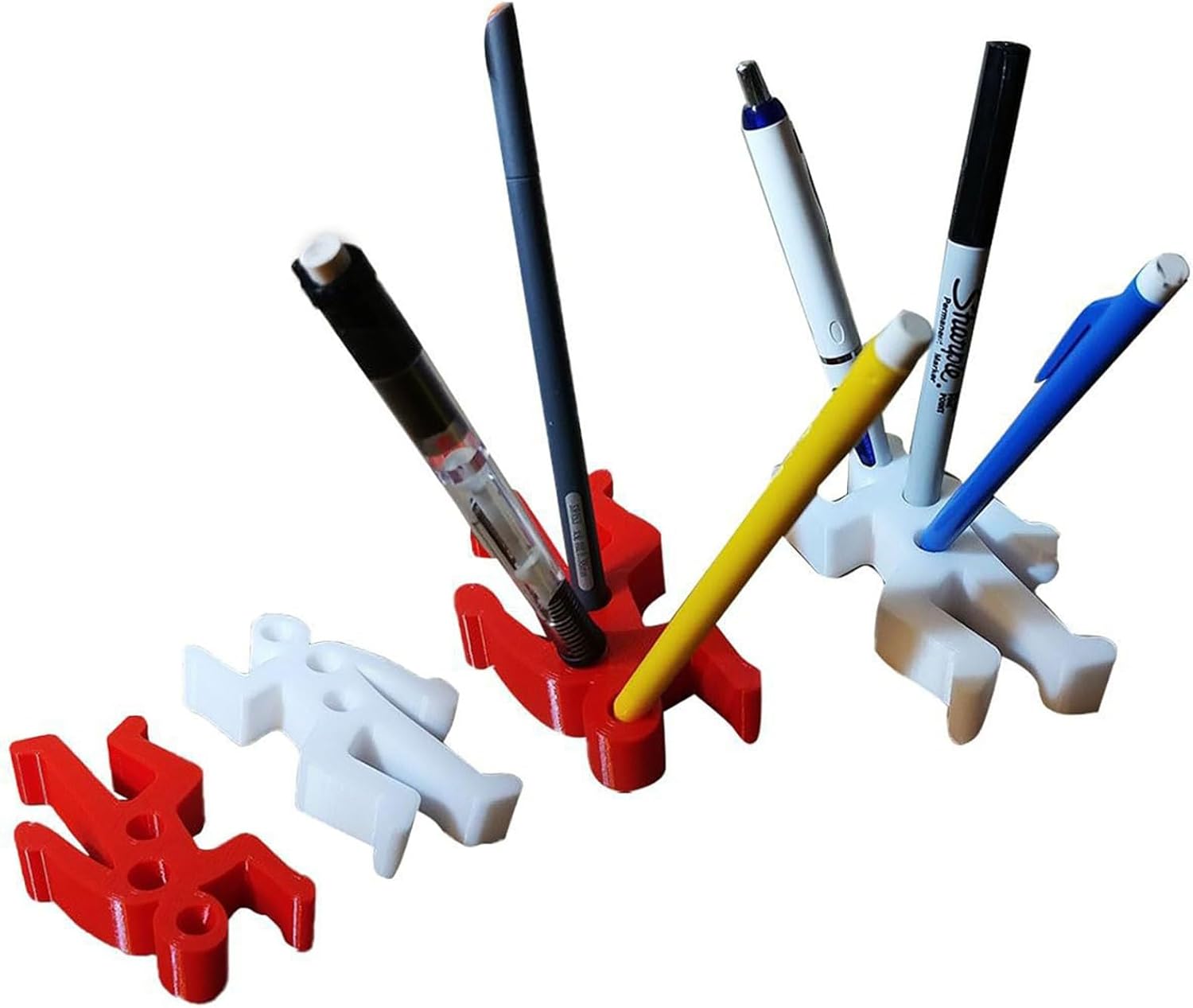 Amazon.com : 2 Packs Crime Scene Pen Holder – Funny Desk Accessories ...