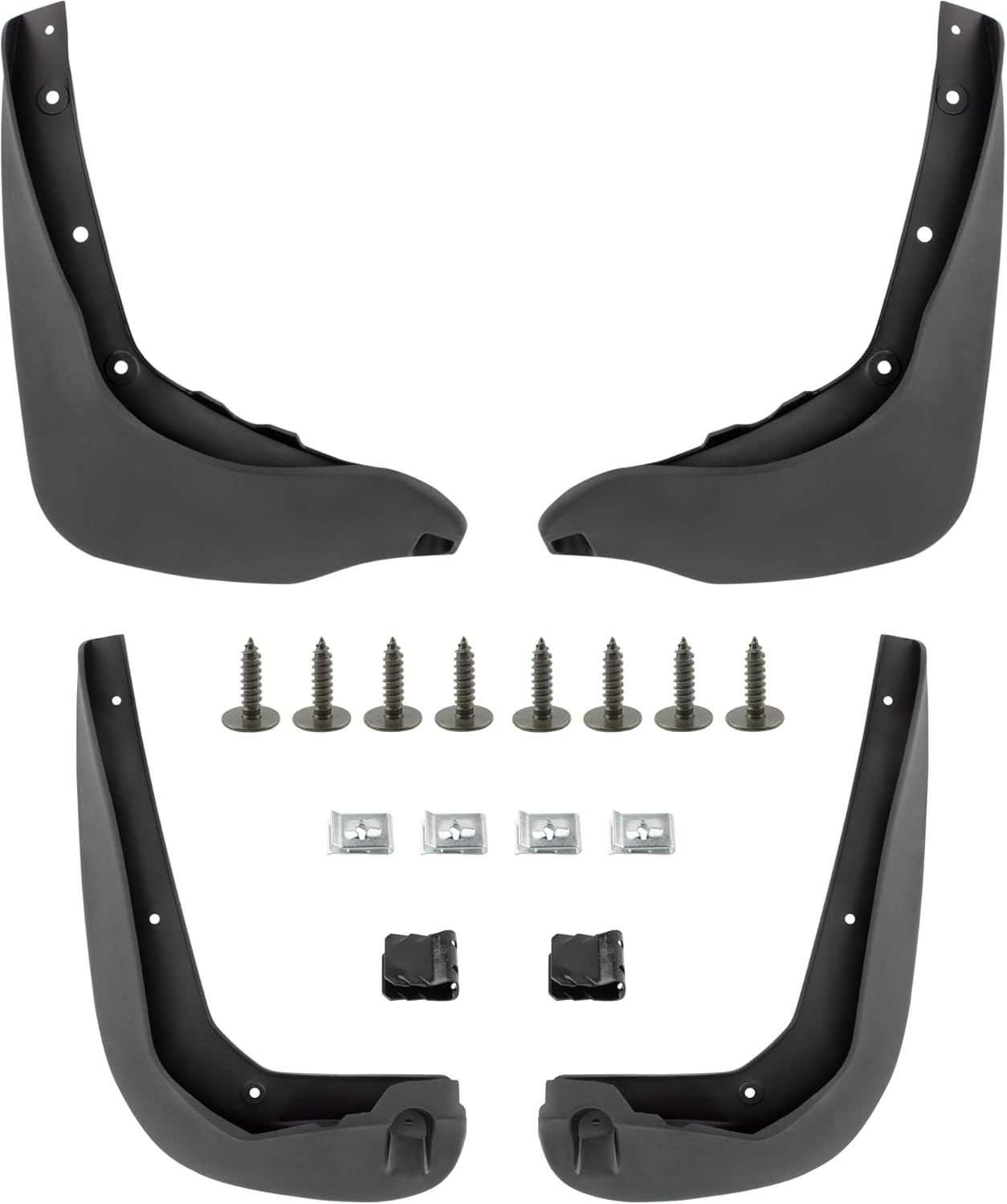 Amazon.com: BOXI Set of 4 Front and Rear Side Mud Flaps Splash Guards ...