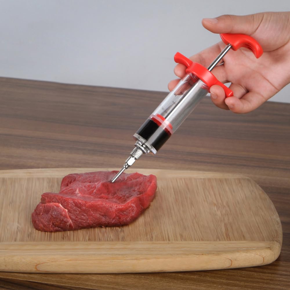 Snapklik.com : Plastic Turkey Injector Syringe, Turkey Injection Kit ...