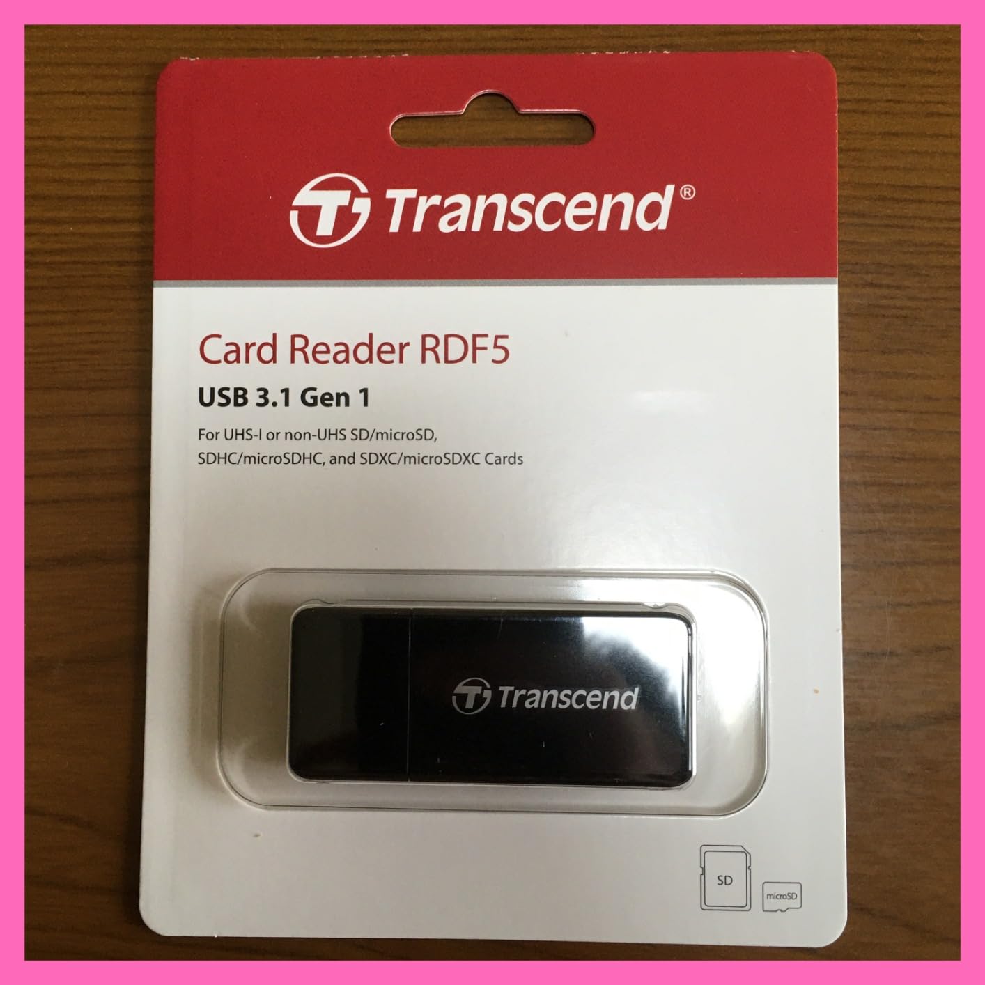 Amazon.co.jp: Transcend RDF5 Card Reader with External USB Connector ...