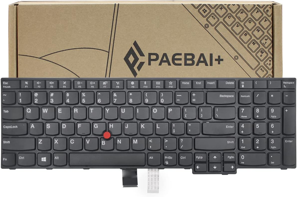 Amazon.com: PAEBAI+ Replacement Laptop Keyboard for Lenovo ThinkPad ...