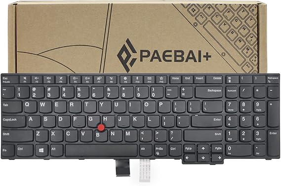 Amazon.com: PAEBAI+ Replacement Laptop Keyboard for Lenovo ThinkPad ...