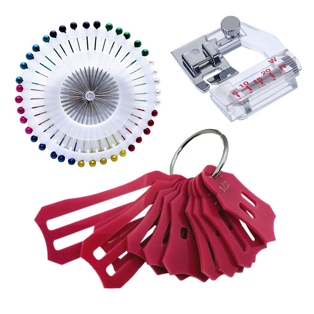 Amazon.com: Fbshicung 10 Pcs Multi-Sizes Sasher Tool,Quilting Folding ...