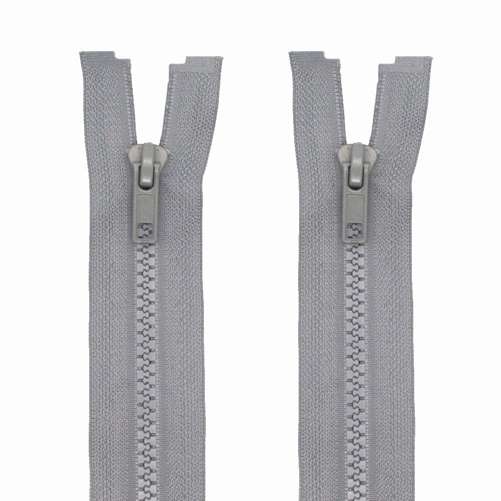 Amazon.com: MebuZip 2PCS #5 40 Inch Separating Jacket Zippers Resin ...