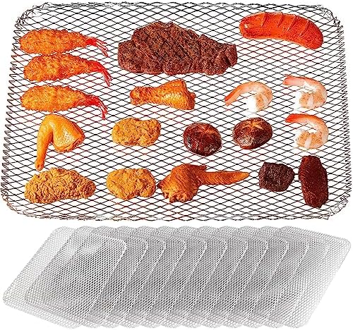 Amazon.com : Mifoci 12 Pcs BBQ Disposable Grill Topper Non Stick BBQ ...