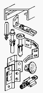 Prime-Line White Steel Hardware Kit 1 pk - Amazon.com