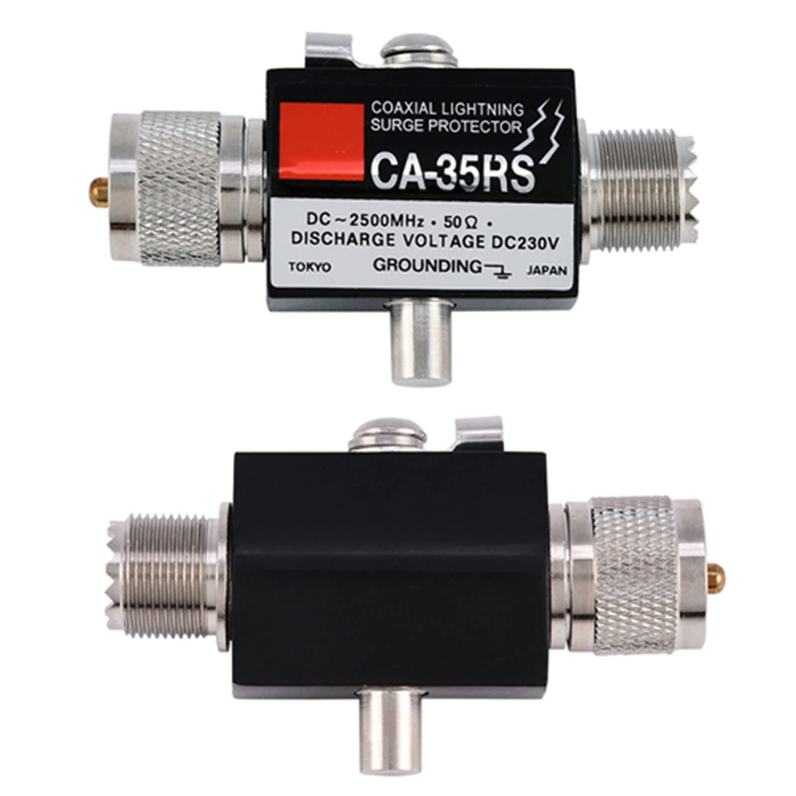 Snapklik.com : UHF Coaxial Lightning Arrester, Male To Female UHF ...