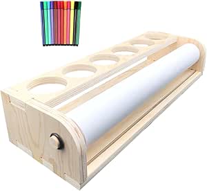 Amazon.com: Tabletop Paper Holder & Dispenser with Craft Paper Roll for ...