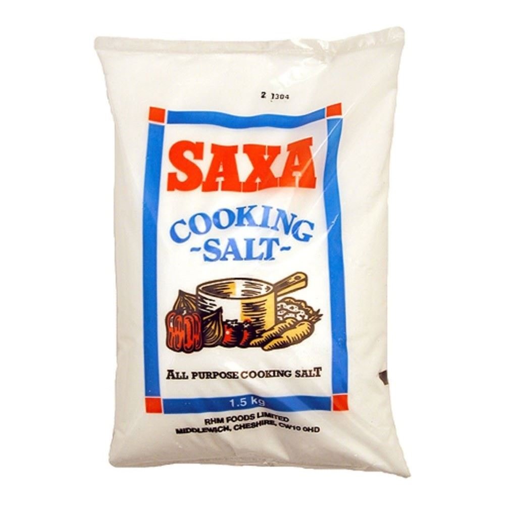 Amazon.com : Saxa Cooking Salt (1.5Kg) : Sea Salts : Grocery & Gourmet Food
