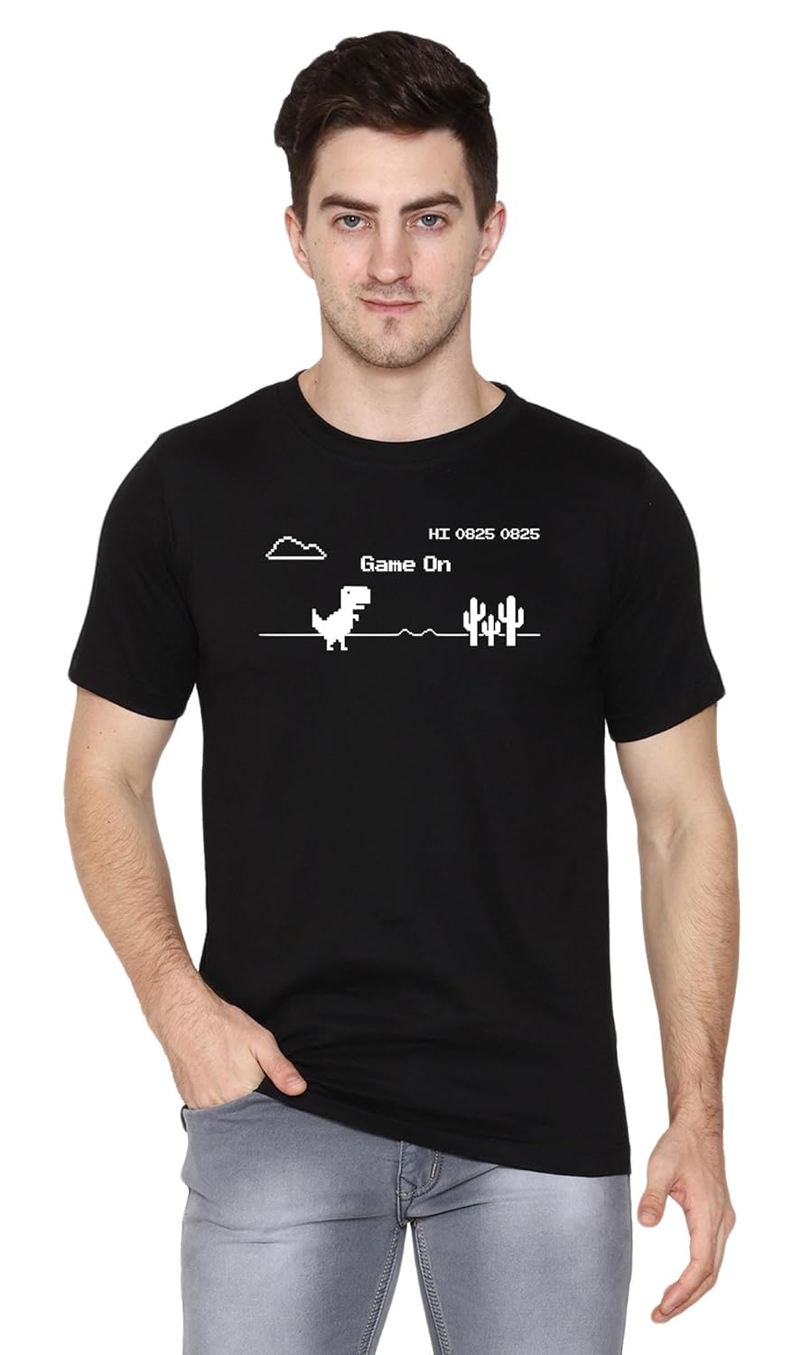 Buy T-Rex Printed T-Shirt for Boys, Men & Women | Gaming Tshirts ...