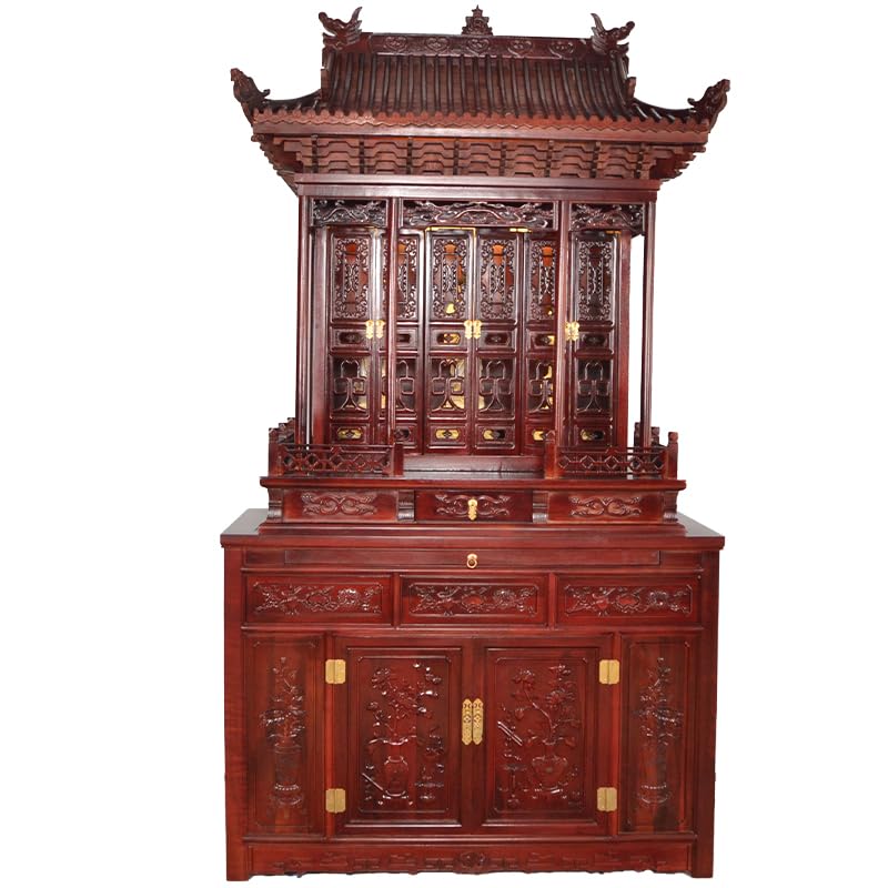 Aokley Buddha Altar Shelf Chinese Style Shrine Ancestral Hall Household ...