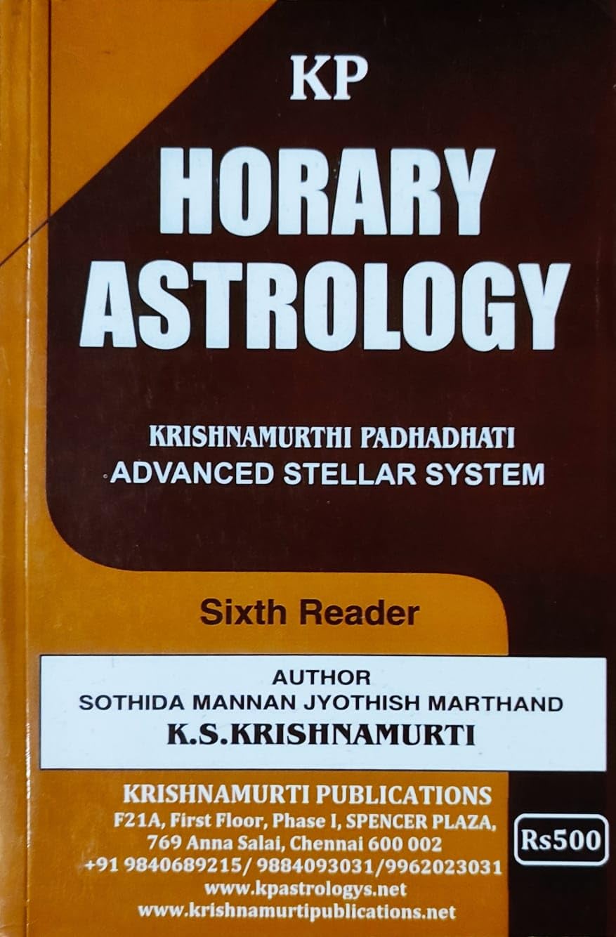 KP Horary Astrology | Advance Stellar Astrology | English | Sixth ...