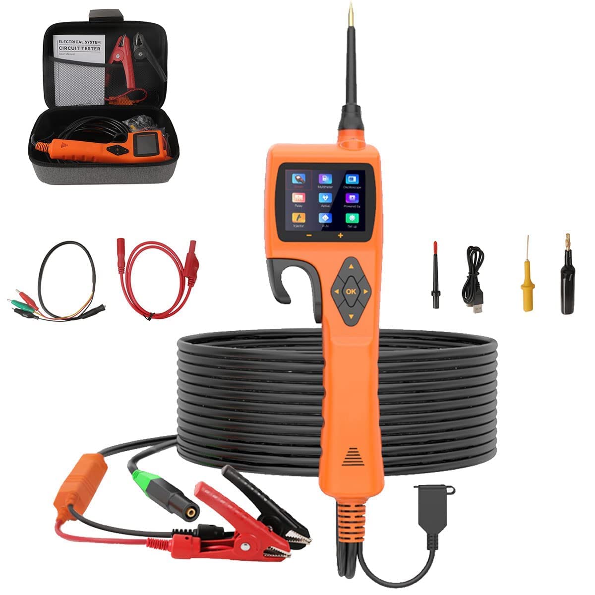 Power Circuit Probe Tester 9-30V Car Circuit Tester, Component ...