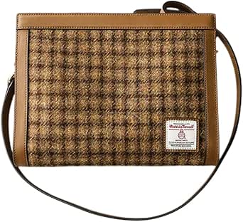 Amazon | [TAILORMAP] Harris Tweed ショルダーバッグ 2way クラッチバッグ 本革 レディース 斜めがけ ポシェット バッグ メッセンジャーバッグ バック ...