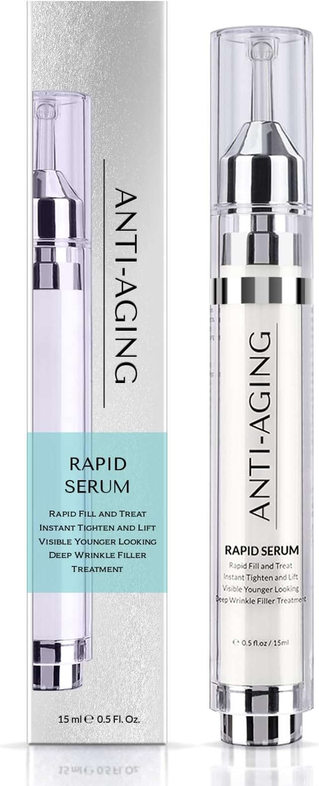 Amazon.com: Instant Beauty 60" Wrinkle Remover - Face Serum - Wrinkle ...