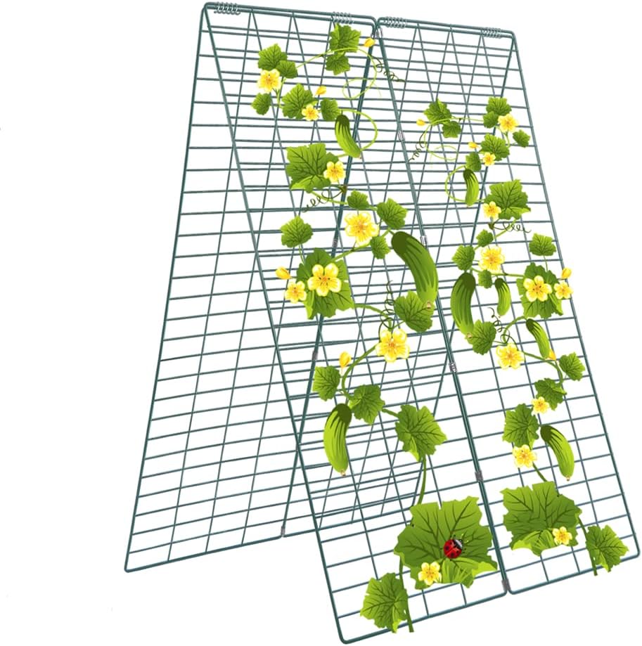 Amazon.com : Gardener's Supply Company Titan A-Frame Trellis | Strong ...