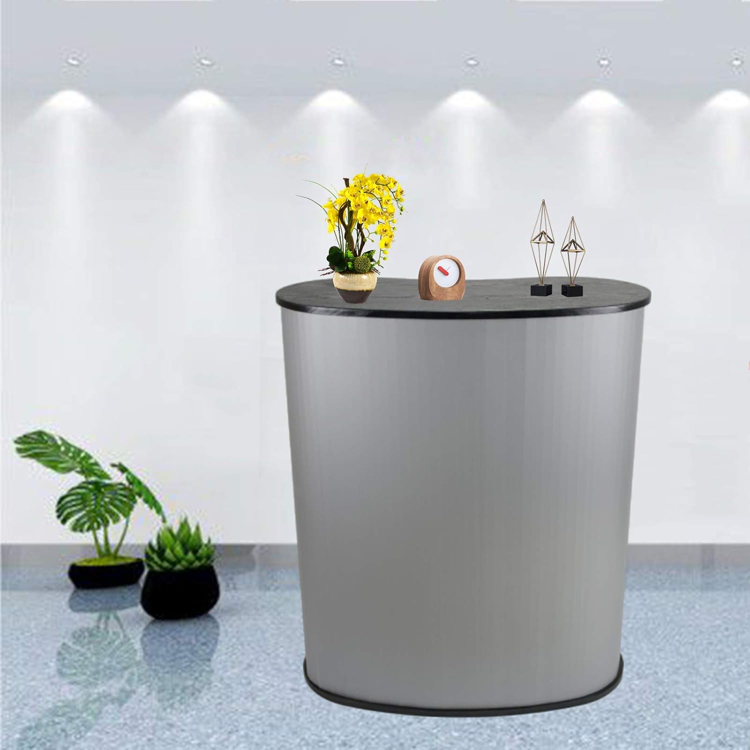 Trade Show Pop Up Table - Office Reception Desk,Welcome reception Unit ...