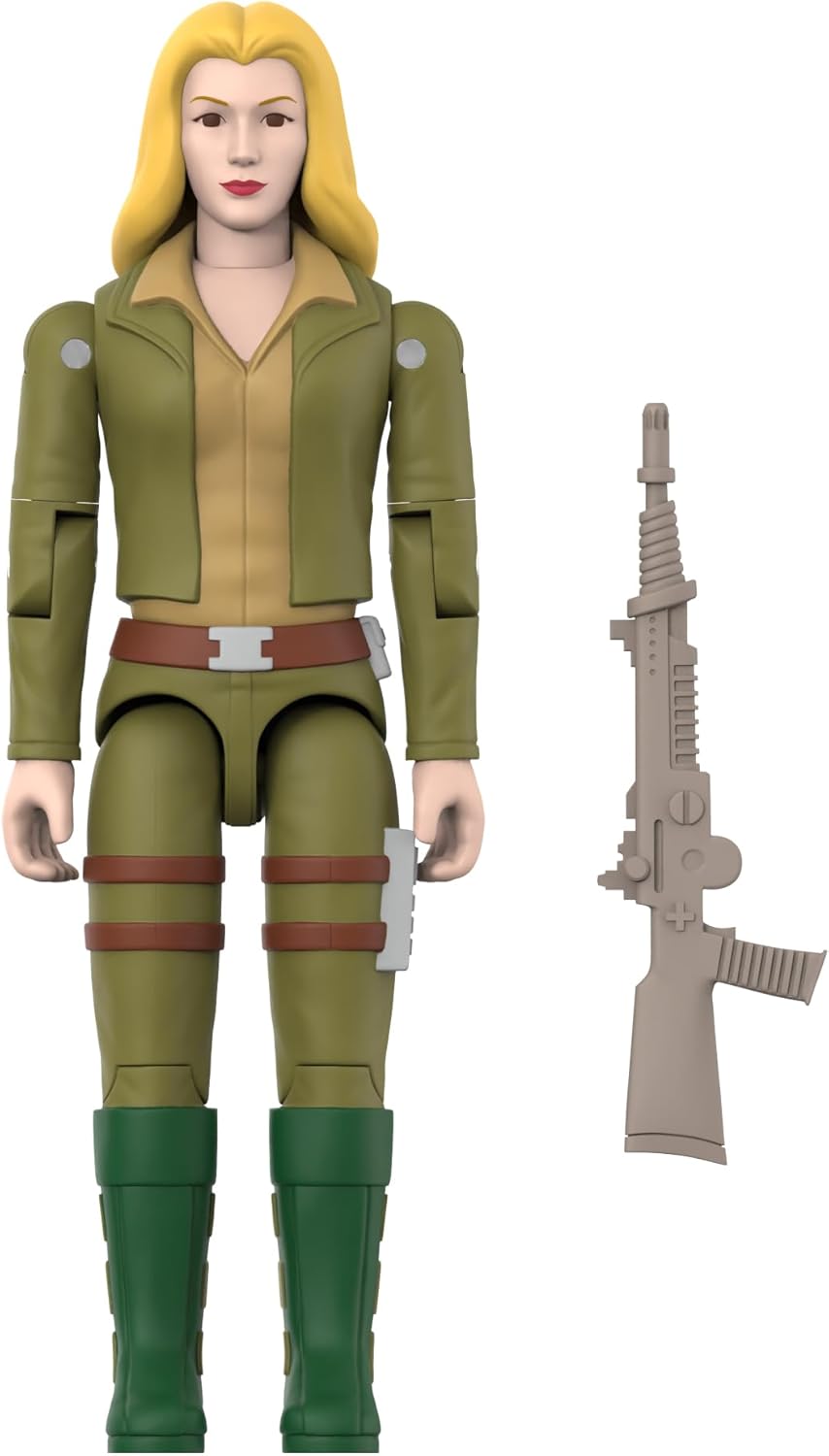 Amazon.com: Super7 Reaction+ G.I. Joe Cover Girl (Blonde) - 3.75" G.I ...