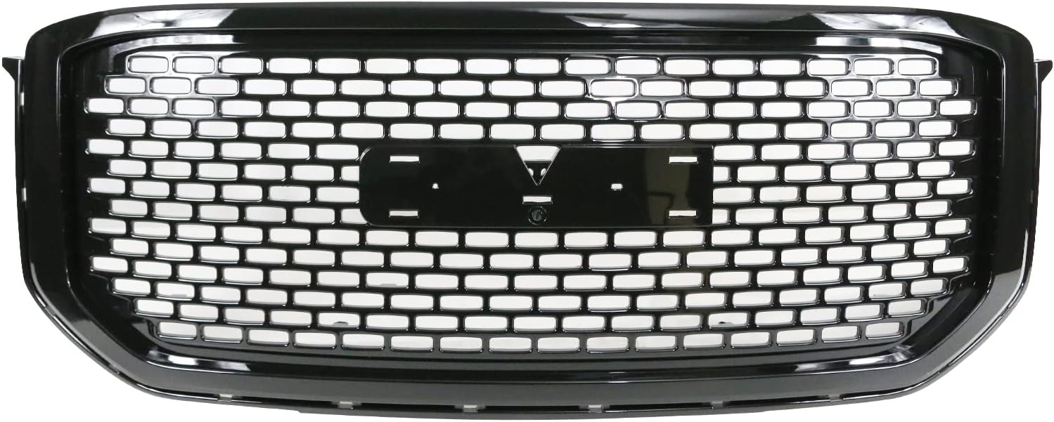 Amazon.com: Grille Compatible With 2015-2020 GMC Yukon XL, Denali Style ...