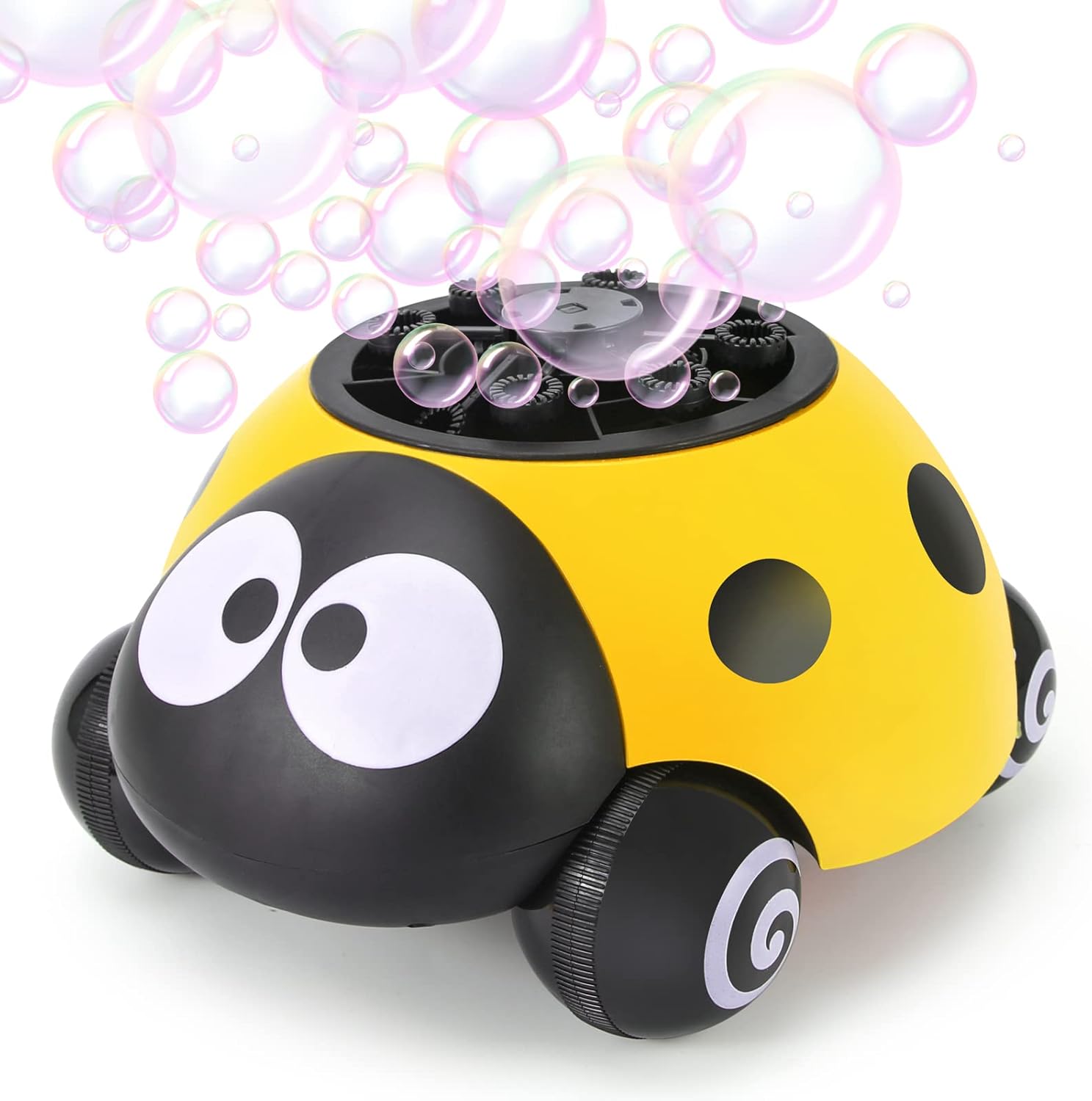 Amazon.com: Bubble Machine, Automatic Ladybug Bubble Maker with Bubble ...