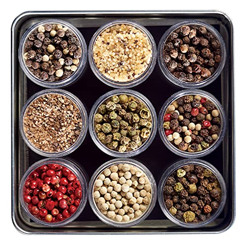 Salts of the 7 Seas, LLC Peppercorns Sampler Tin – World Gourmet Spice ...