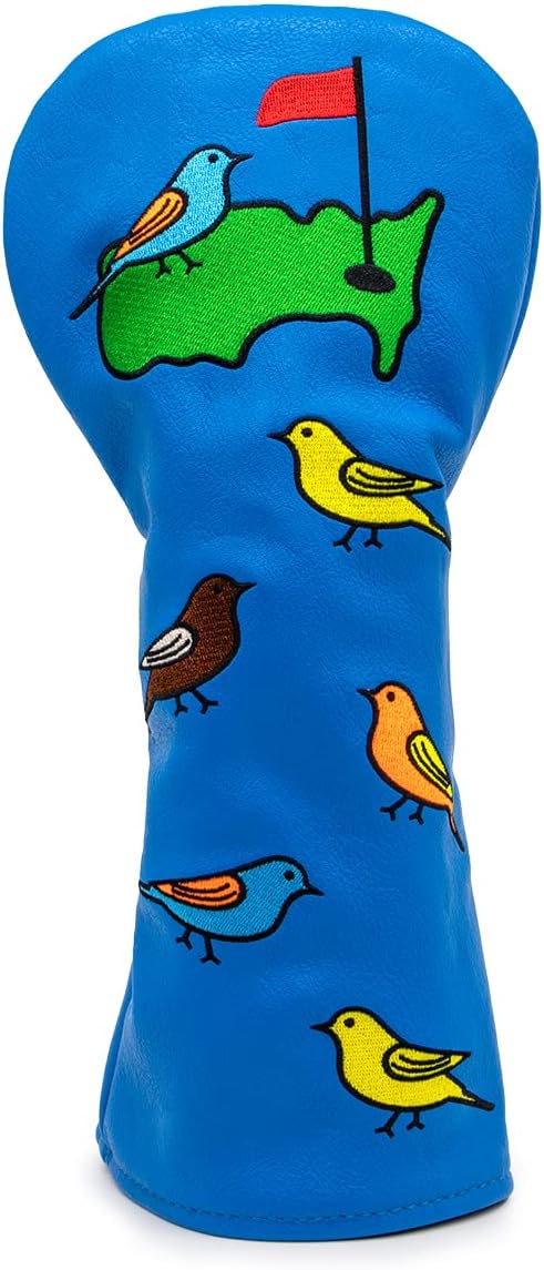 Amazon.com : Barudan Golf Driver Head Cover 460cc, Blue Birdie Golf ...