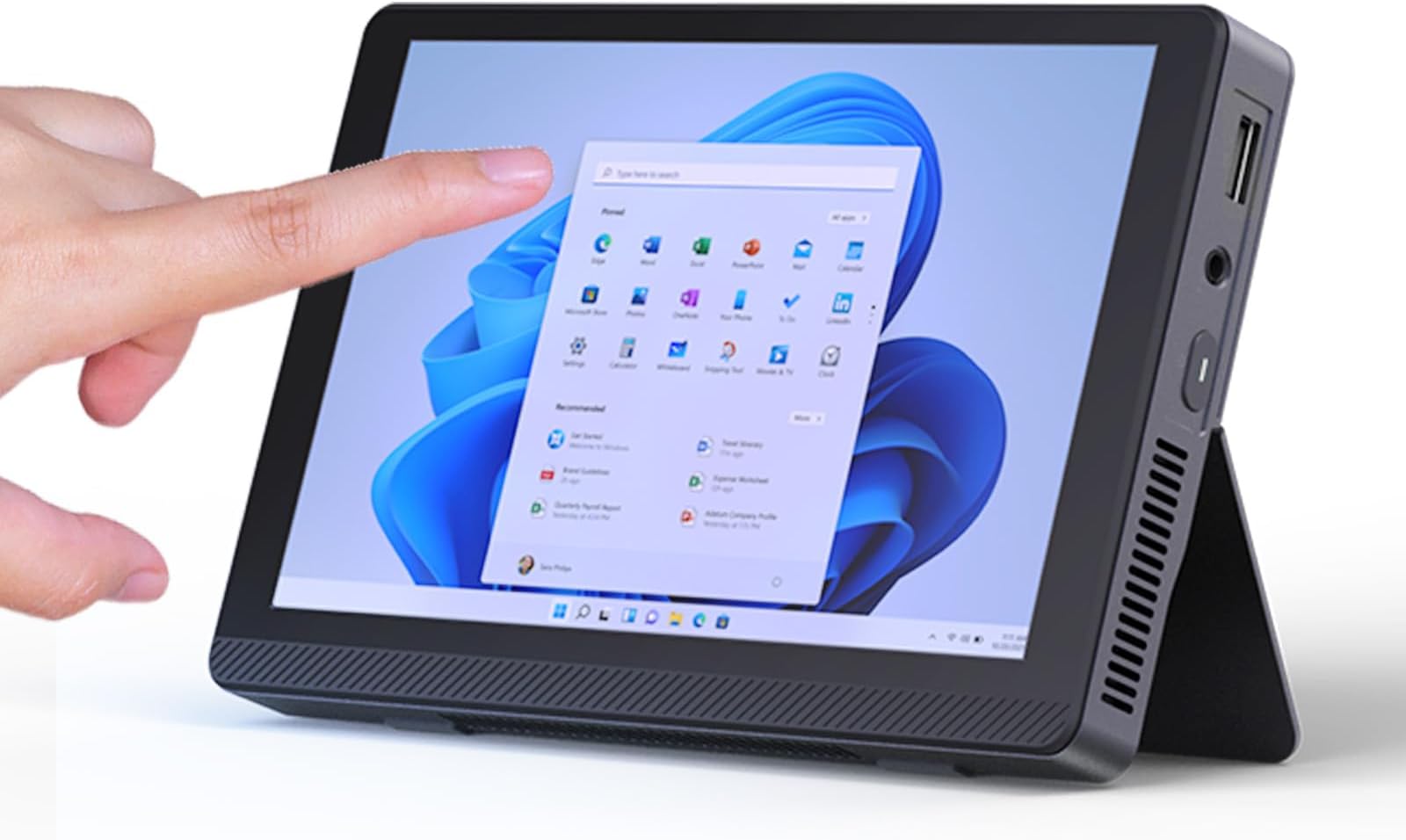 Amazon.co.jp: HigolePC Gole1 Pro ミニPC 5.5インチスクリーン付き Windows 11 J4125 ...