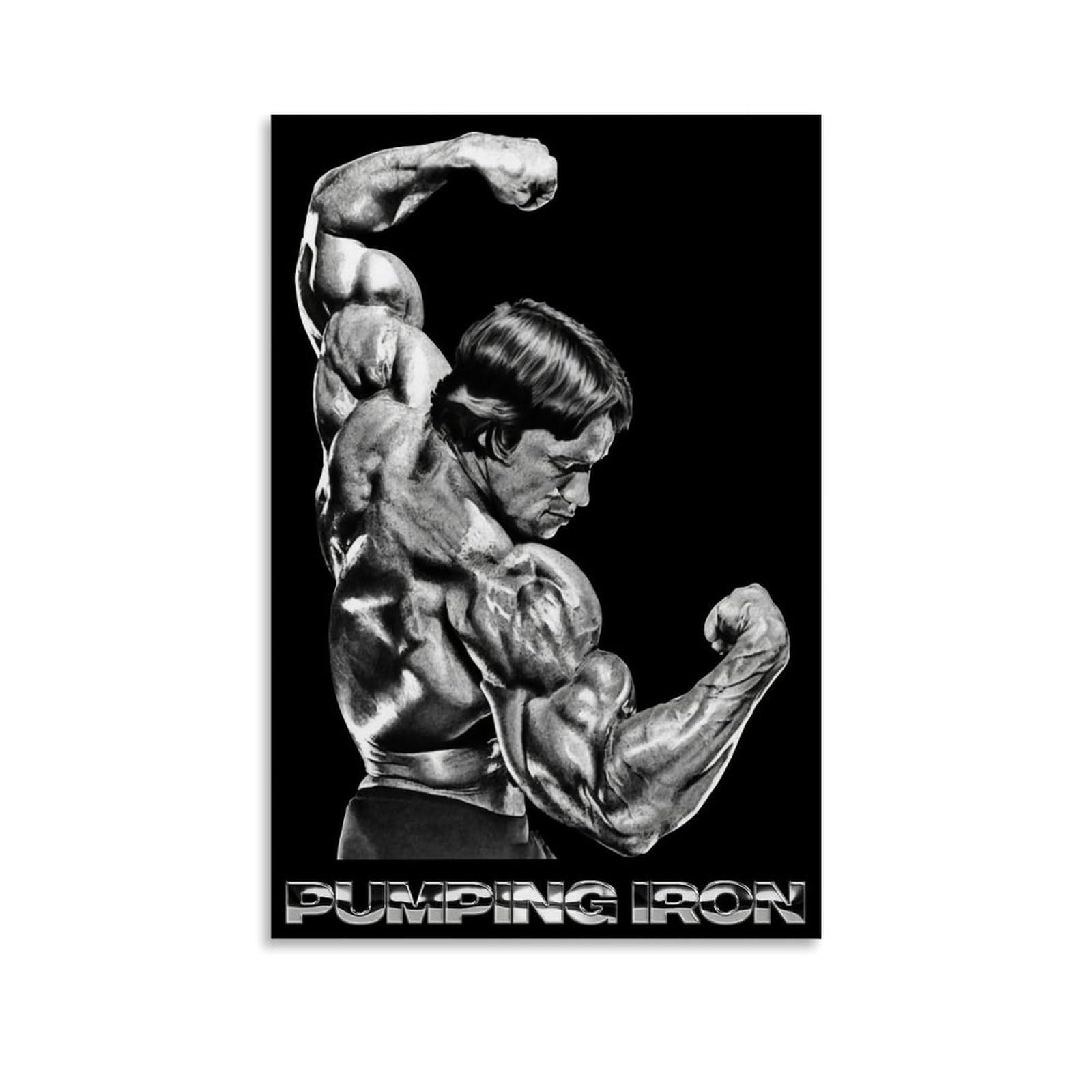 Amazon.com: UCSUSA Arnold Schwarzenegger Good Figure Poster Canvas Wall ...