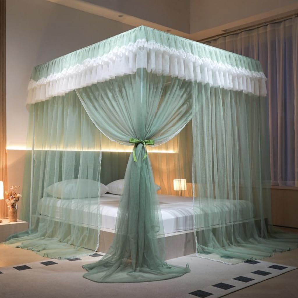 Amazon.com: Obokidly Mosquito Canopy Net for Bed Luxury Canopy Netting ...
