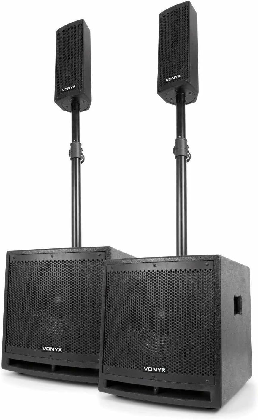Pronomic V-Array Compact-Twin Set - Aktives PA-System mit 1280 Watt ...