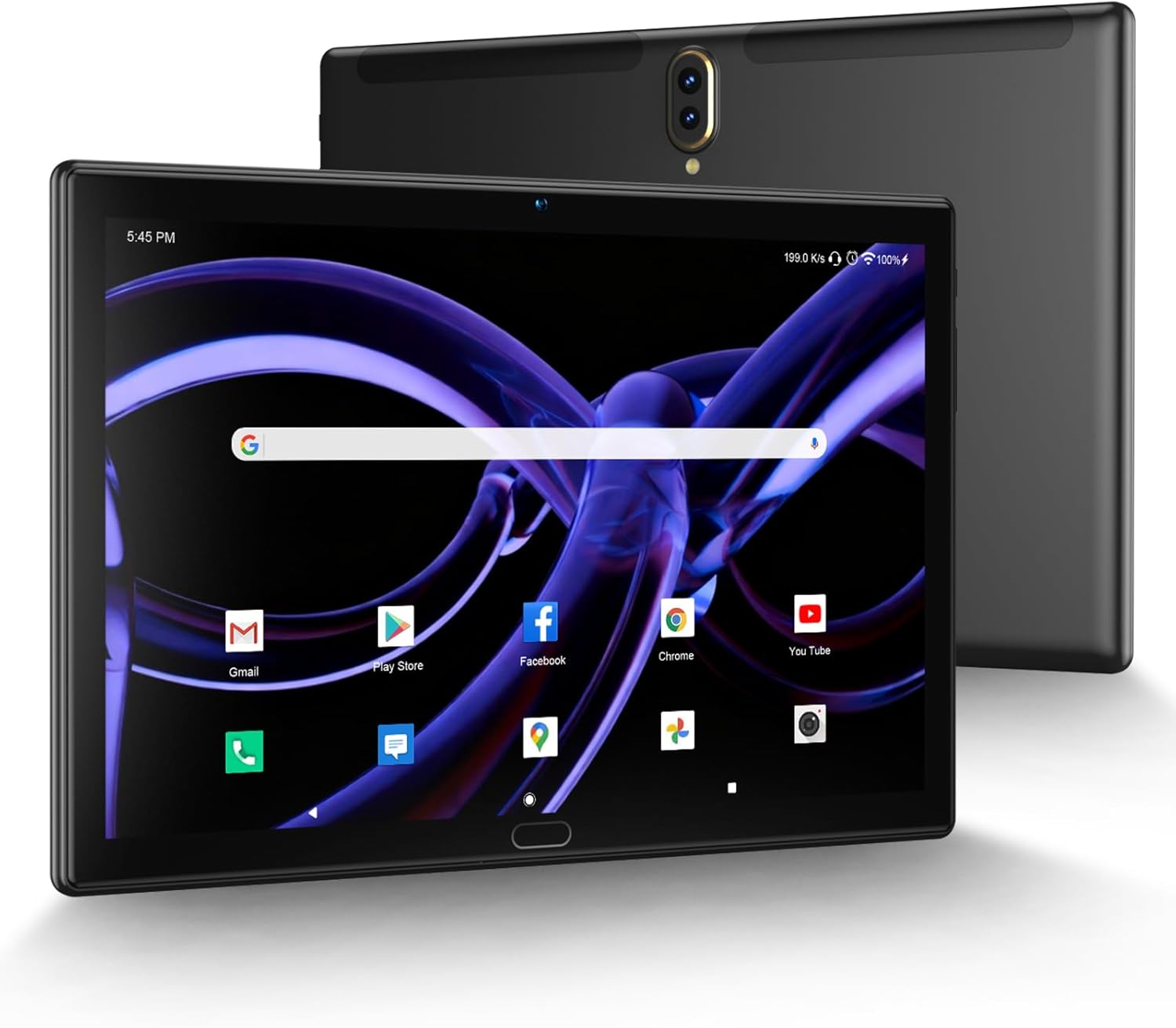 tablet, 10 inch Android Tablet with 128GB ROM, 16GB RAM (up to 2TB ...