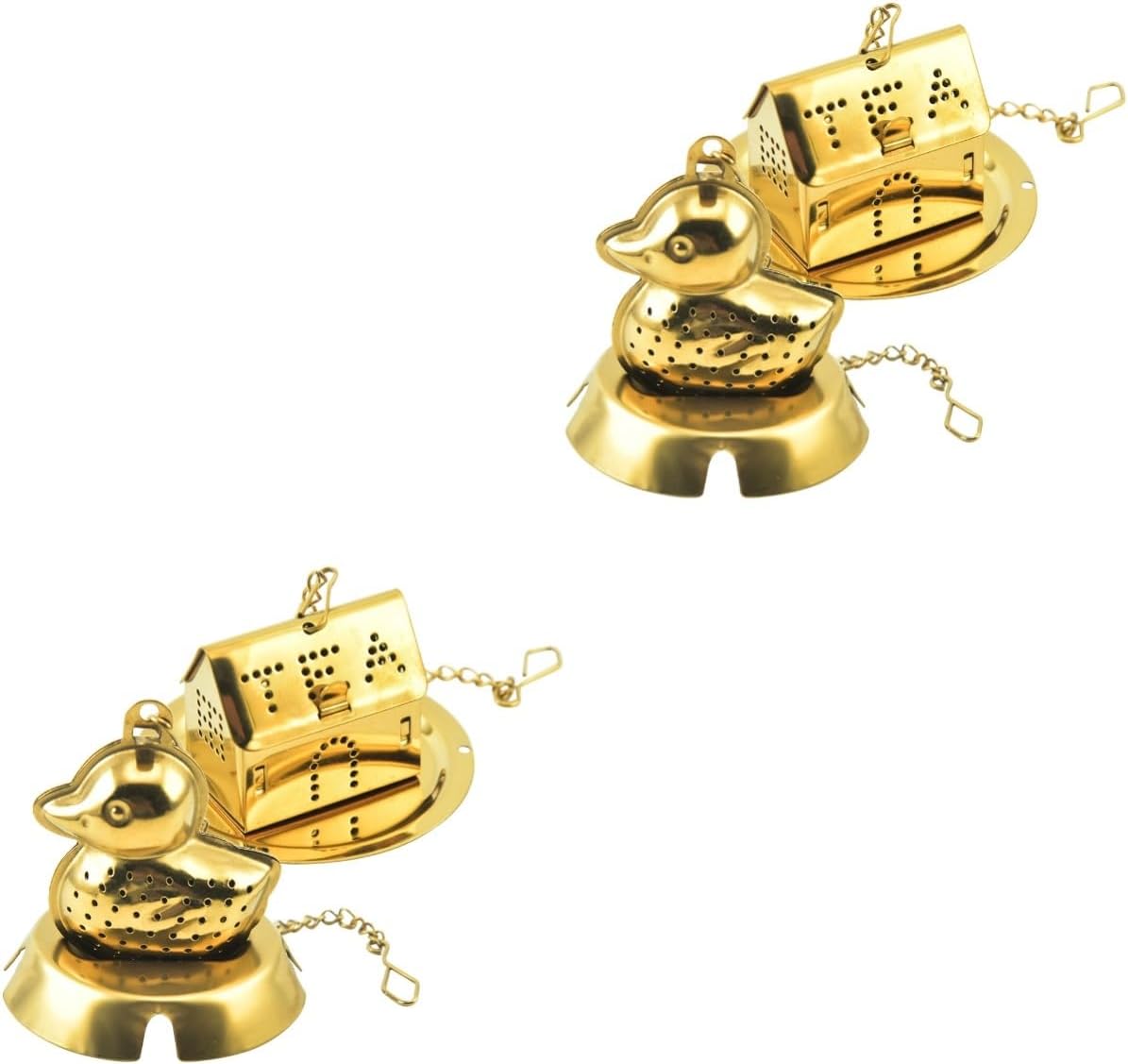 Amazon.com: 4 Pcs Tea Maker Tea Interval Diffuser Infuser Tea Filter ...