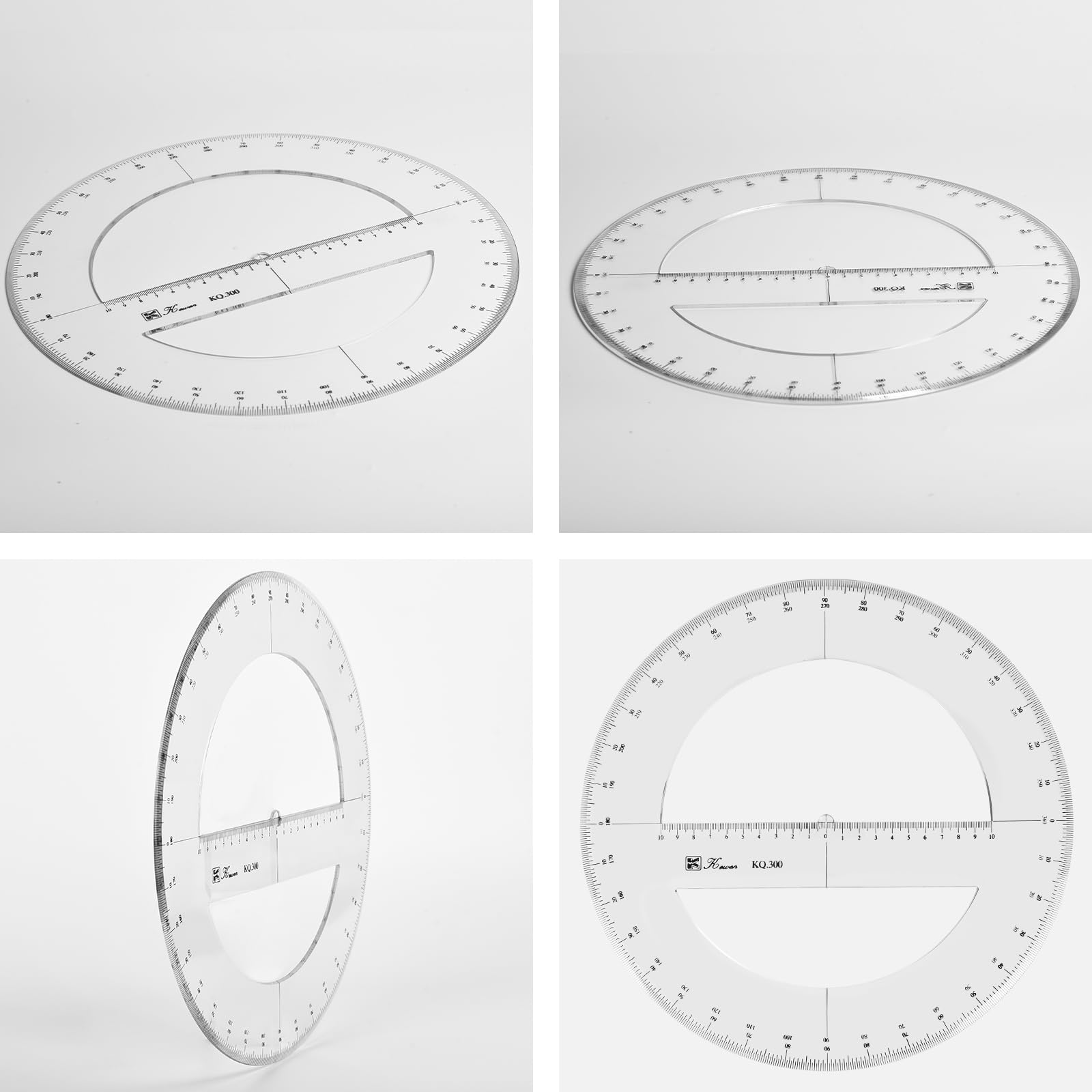 Full Circle Protractor Actual Size Circular Protractor 15cm