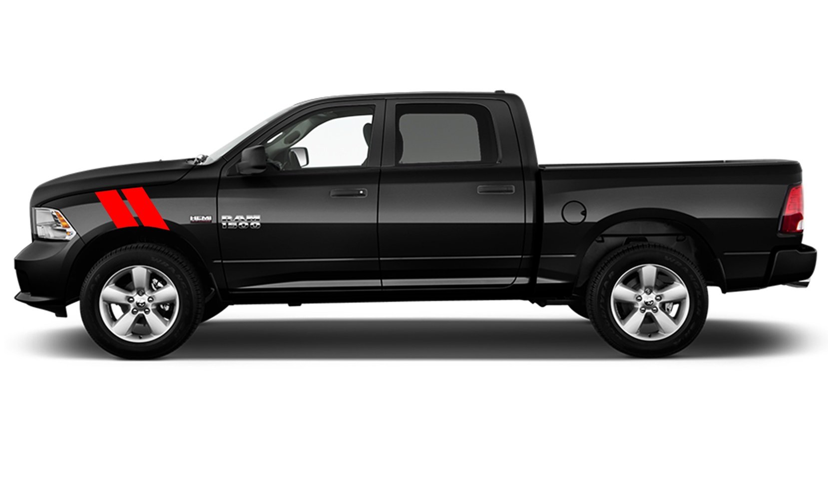 4 Inch Fender Bars Vinyl Racing Stripes Decals Fits Ram | Desertcart ...
