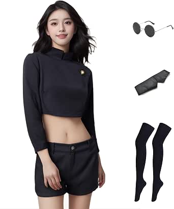 Amazon.com: IOPBOT Women Anime JJK Satoru Cosplay Costume Jujutsu ...