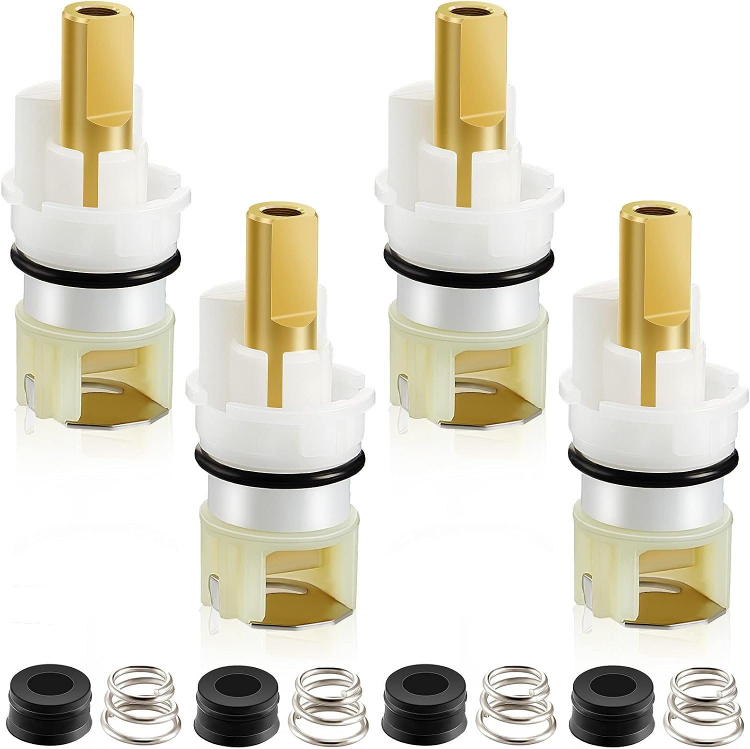 4 Pieces RP25513 Faucet Stem Replacement for Faucet Repair Kit with ...